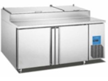 2-Door Pizza Counter Chiller 1500 - www.mkecambodia.com